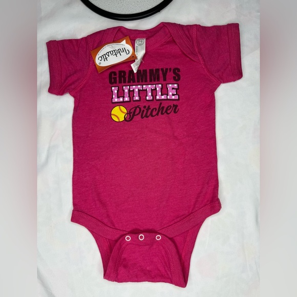 One Pieces | Nwt Grammys Little Pitcher Baby Girl Softball Size 6 ...